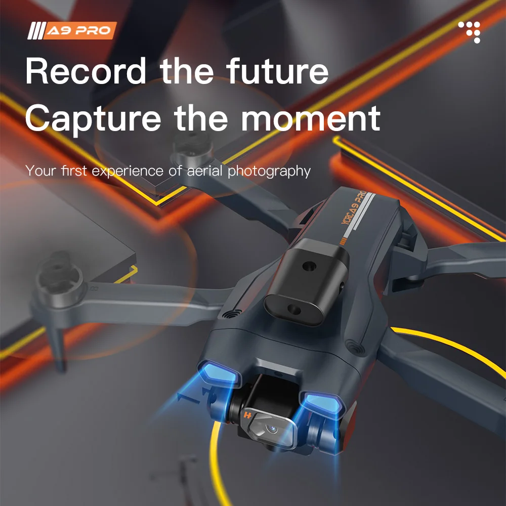 A9 PRO Drone - 2.4G WIFI FPV With 4K HD Camera 20min Flight Time Brush ...