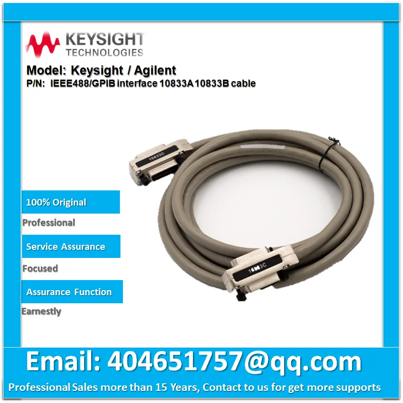 Keysight / Agilent IEEE488/GPIB interface 10833A 10833B cable ...