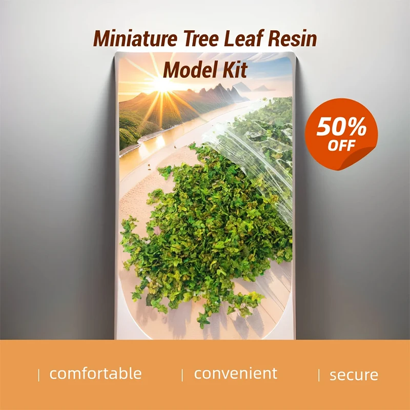 33ml-Simulation-Miniature-Tree-Leaf-Resin-Model-Kit-Micro-Landscape ...
