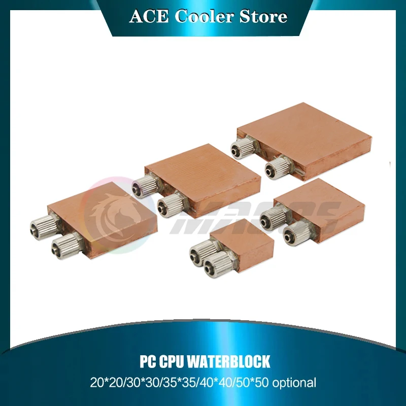 Notebook-CPU-Waterblock-TEC-Watercooler-Pure-Copper-Radiator-Heatsink ...