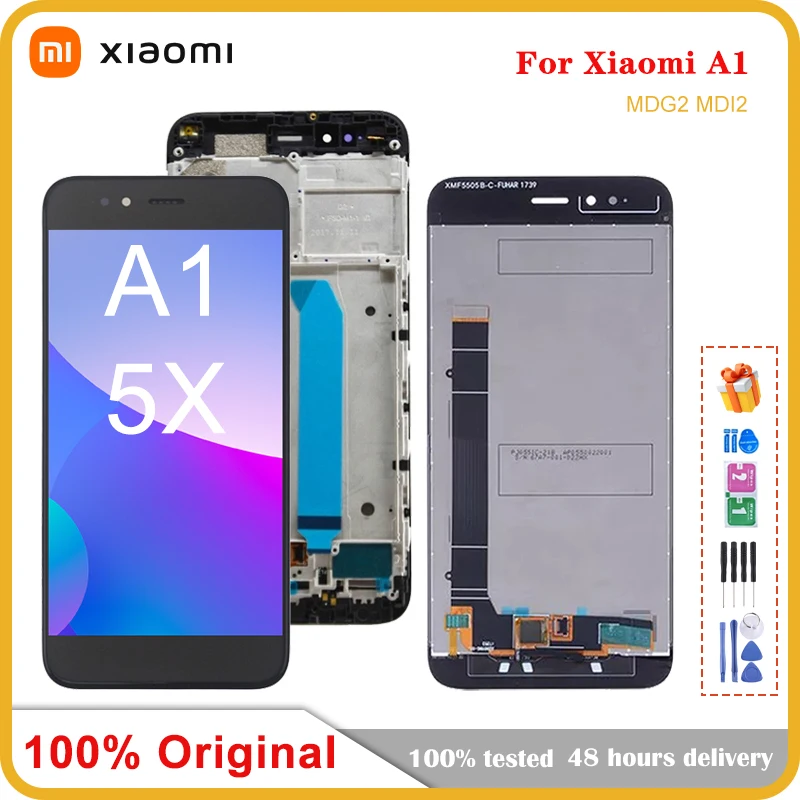 5.5'' Mi A1 Lcd Original For Xiaomi Mi A1 Mdg2 Mdi2 Display Touch ...