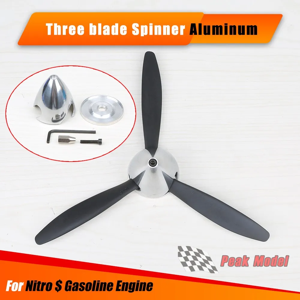 Aluminum-Alloy-Metal-Three-blade-Propeller-Cover-Three-blade-Propeller ...
