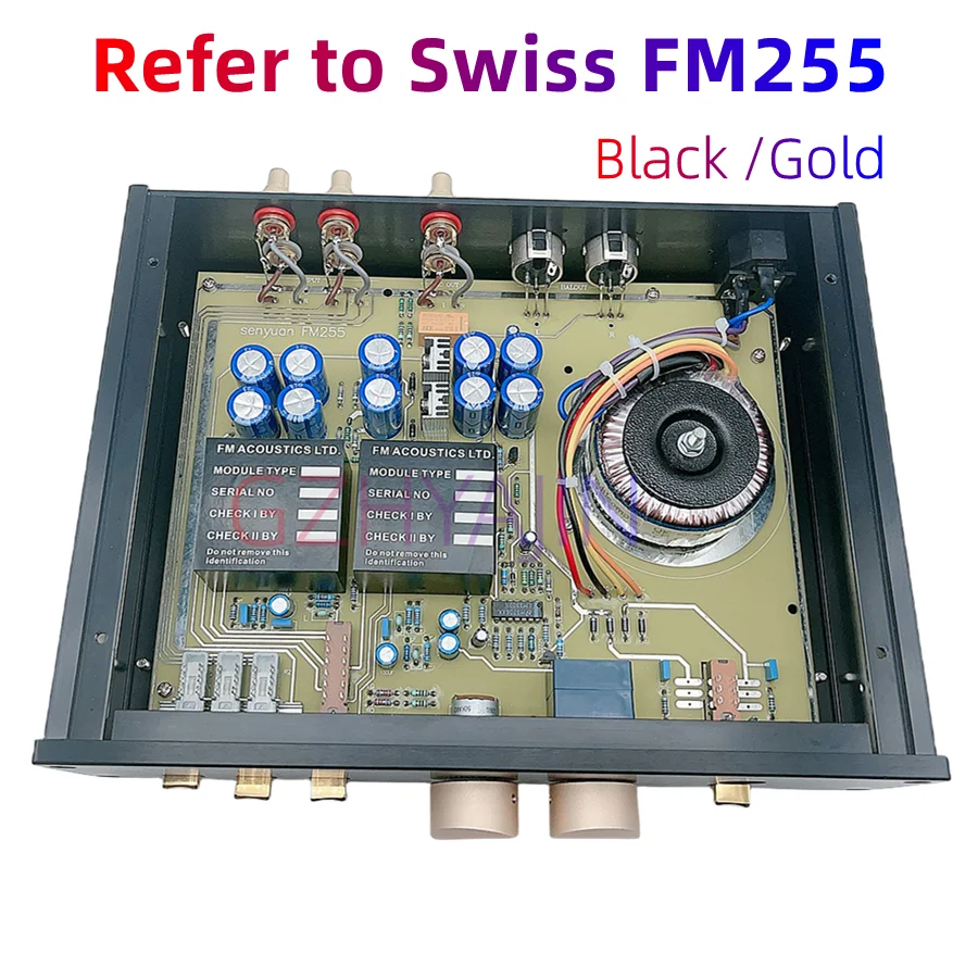 Miniamplificador-frontal-Swiss-FM255-Balance-I-Clase-A-Audio-para-el ...