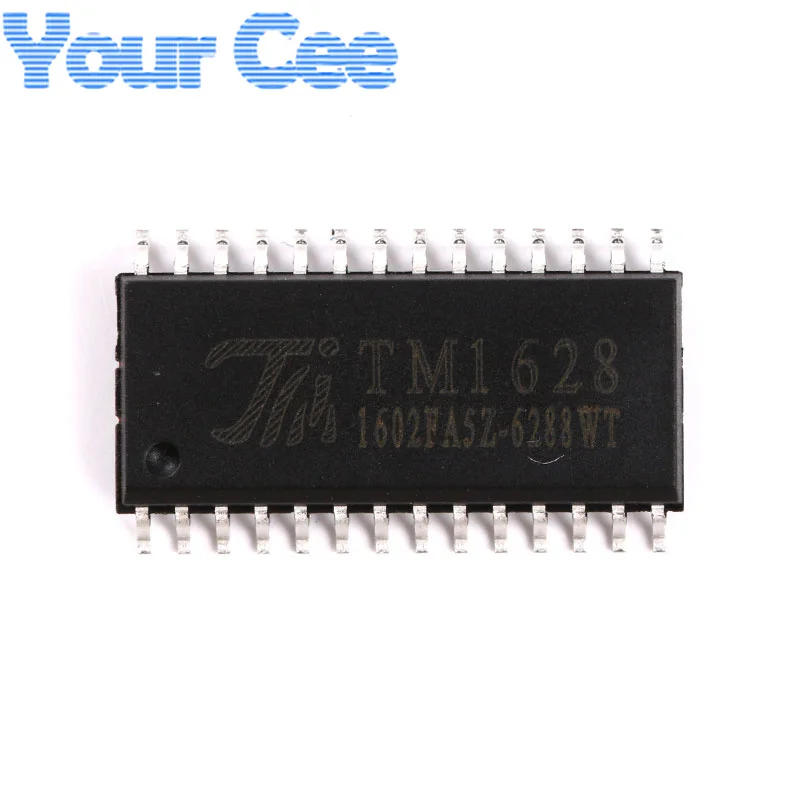 10pcs Tm1628a Sop-28 Led Digital Tube Display Driver Ic Original ...