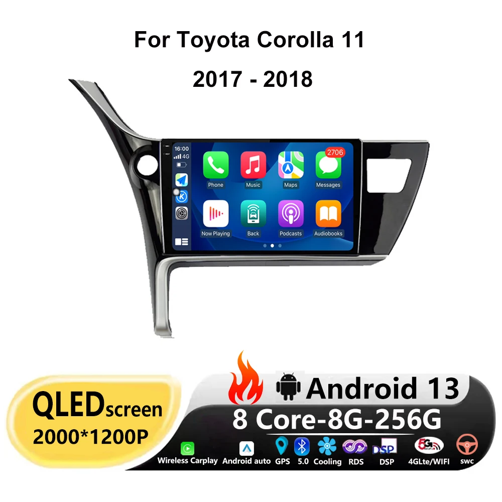 10-For-Toyota-Corolla-11-2017-2018-Android-13-Car-Radio-Video-Player ...