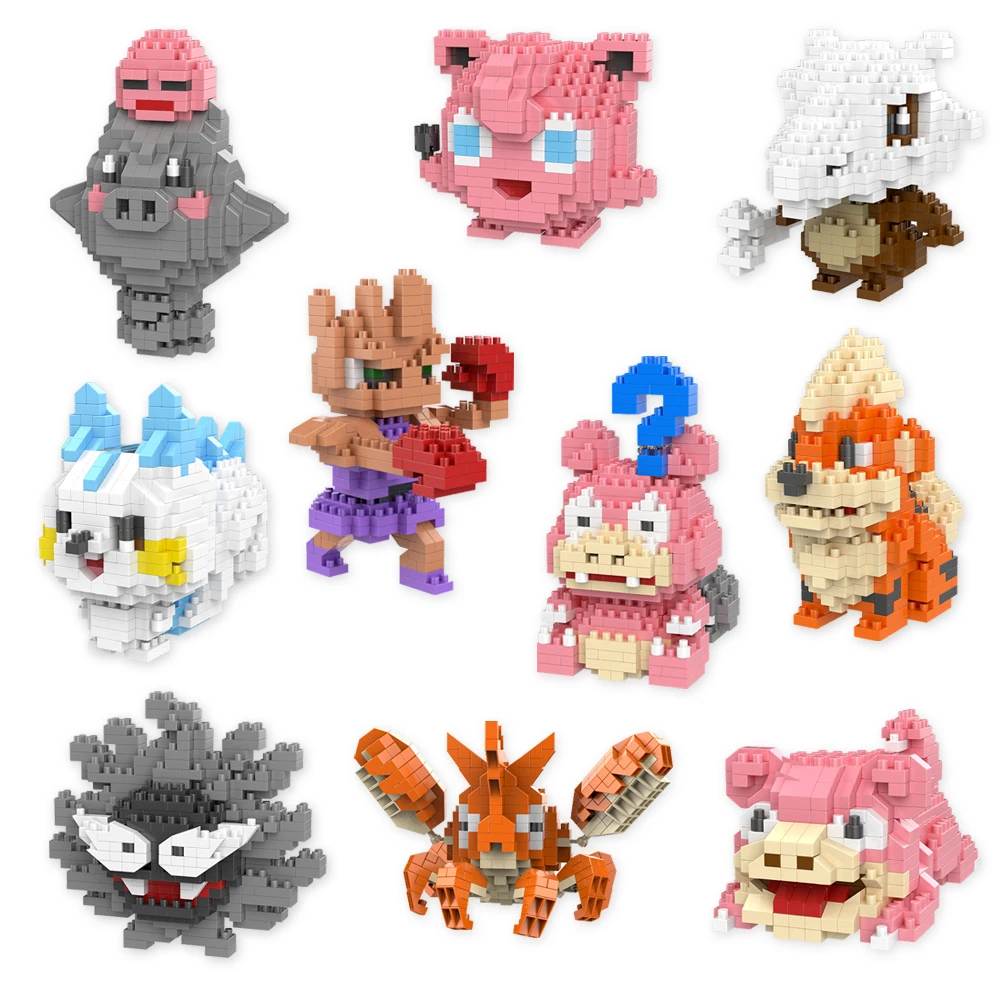 Mini-Pokemon-Marowak-Growlithe-Building-Blocks-Treecko-Slowpoke-DIY ...