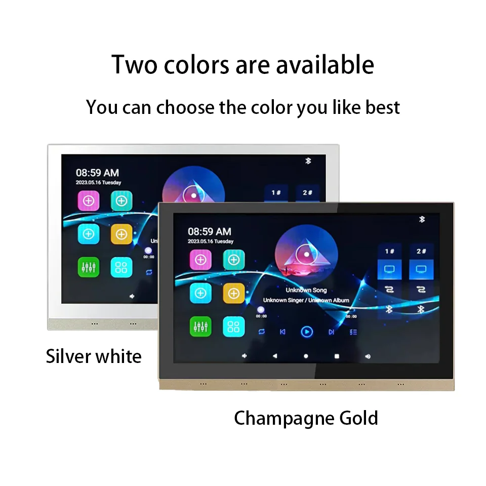 NEW Android Voice smart home Background Music System Sound WIFI 2-Zone ...