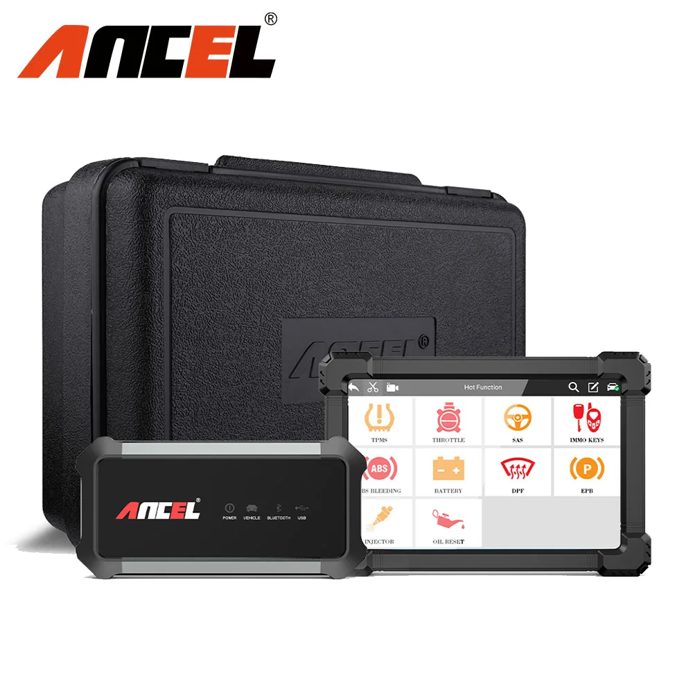 Ancel X7 OBD2 Diagnostic Scanner Tool Full System OBD 2 Automotive ...