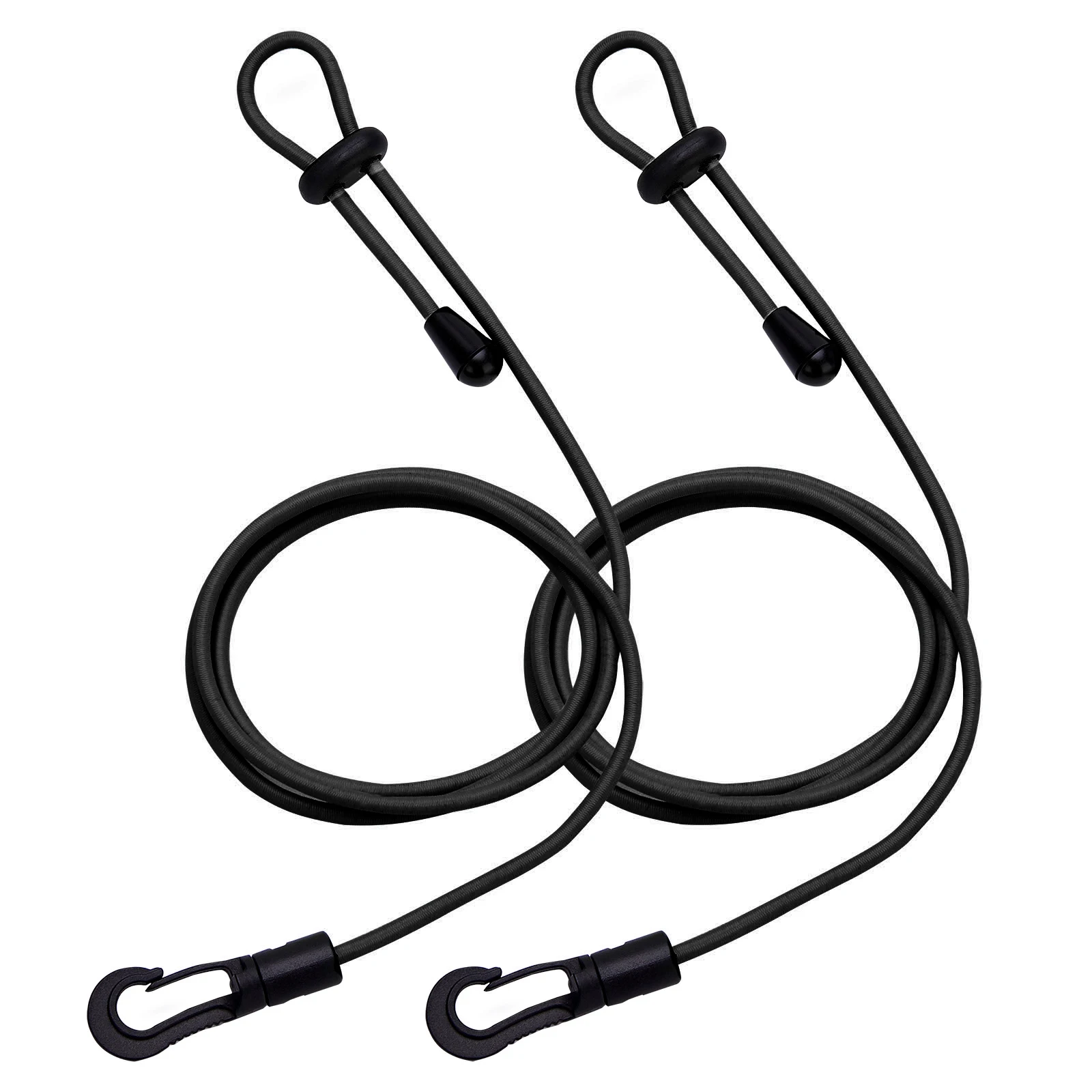 2pcs-Adjustable-Kayak-Safety-Rod-Leash-Stretchable-Fishing-Rod-Paddle ...