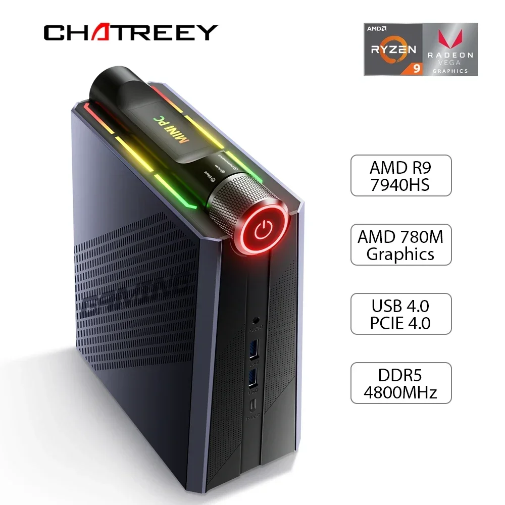 Chatreey-AM08-Mini-PC-AMD-R9-7940HS-780M-R7-7735HS-680M-8-Cores-Gaming ...