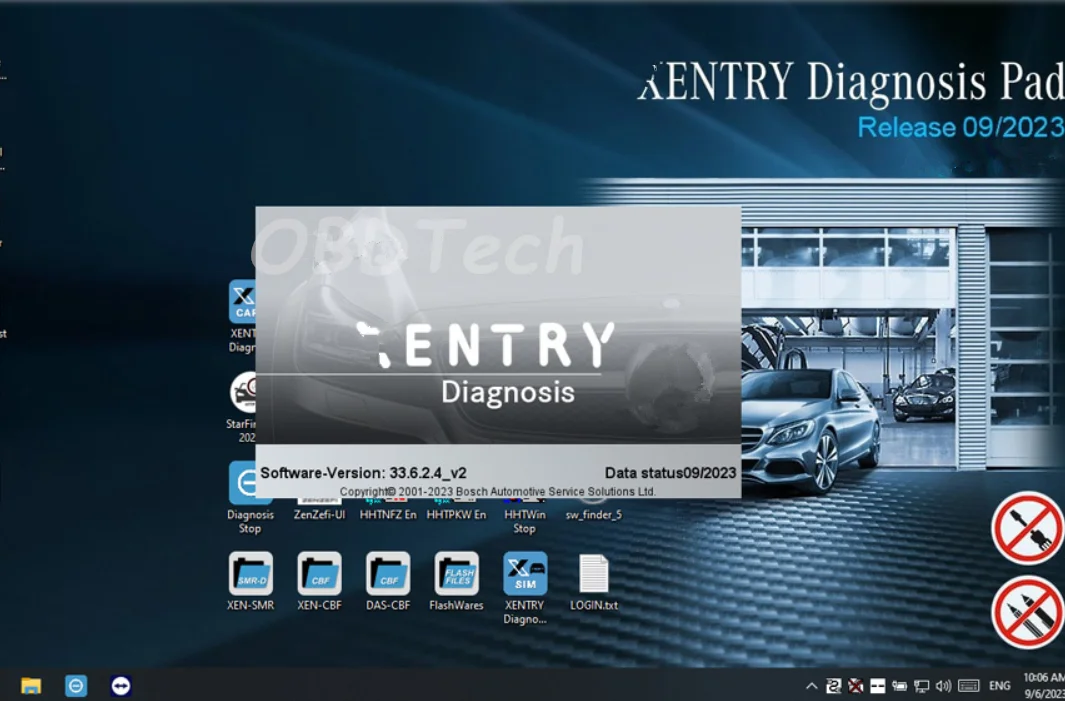 V2023.09 MB Star MB SD C4 C5 Diagnostic Software Xentry/DAS/EPC/WIS ...