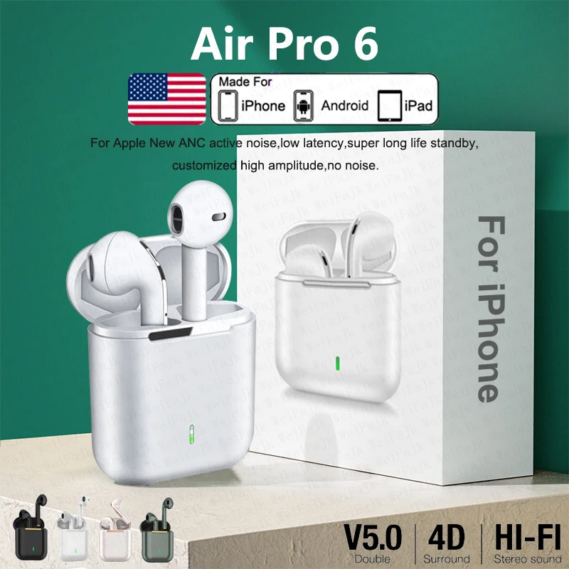 Original-Air-Pro-J18-Pods-TWS-Wireless-Bluetooth-Earphones-Mini-Earbuds ...