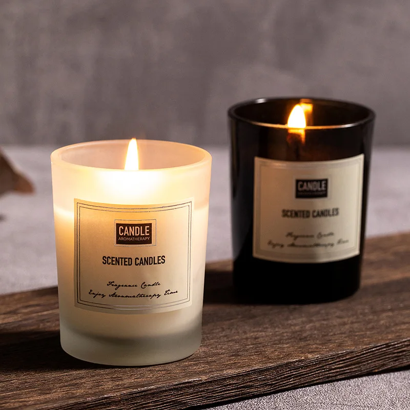1Pc Modern European Plant Scent Aromatherapy Candle Living Room Bedroom ...