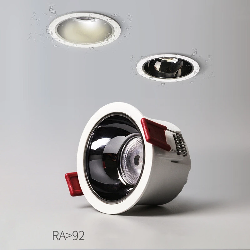 Led Dimmable Waterproof Downlight 9w15w24w Embedded Anti-fog Moisture ...