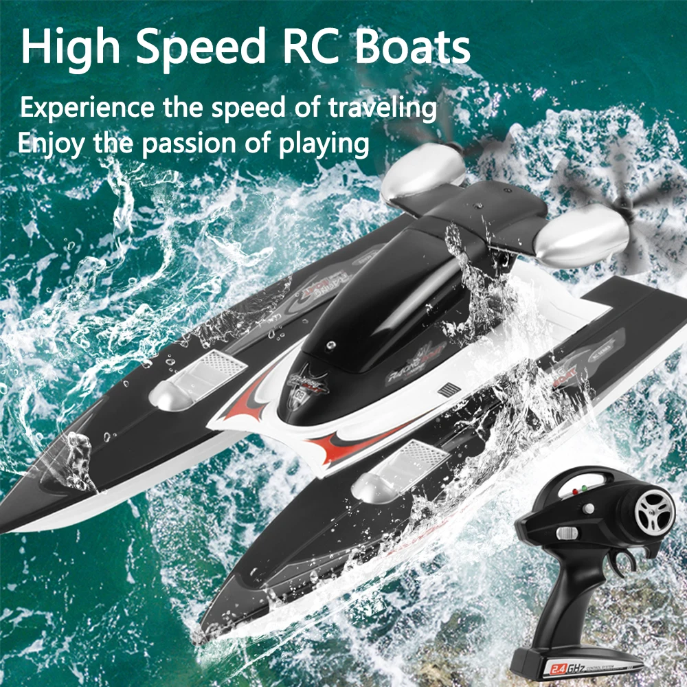 RC-Boat-2-4Ghz-30km-h-High-Speed-Remote-Control-Racing-Ship-Water-Speed ...