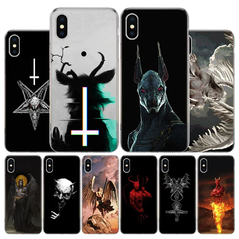 Lucifer-Satan-Angel-Devil-Phone-Case-For-Apple-iphone-16-15-14-13-12-11 ...