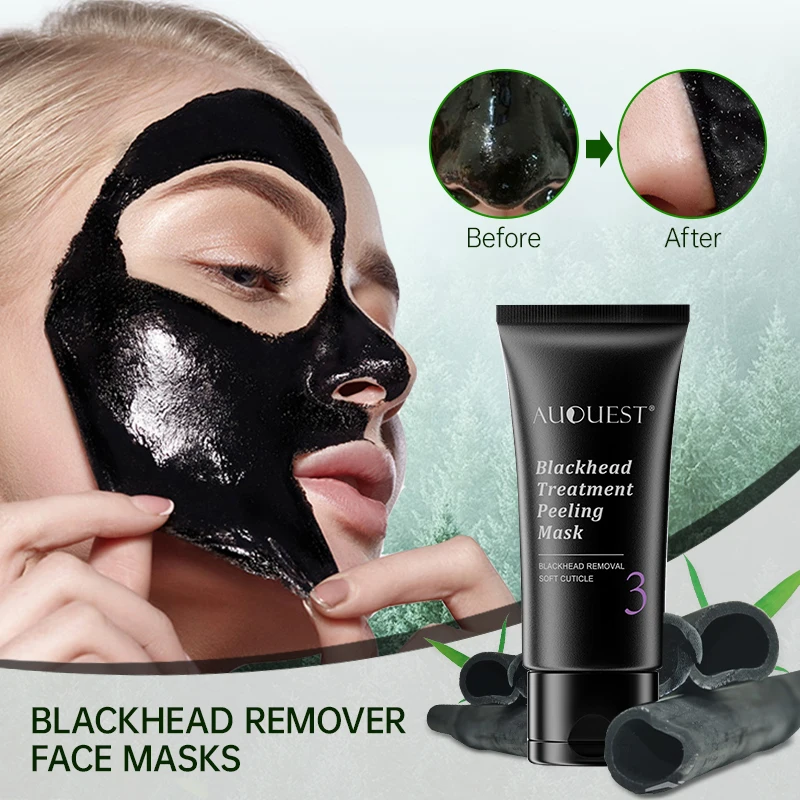 Auquest Blackhead Remover Nose Face Mask Pore Deep Cleansing Shrink