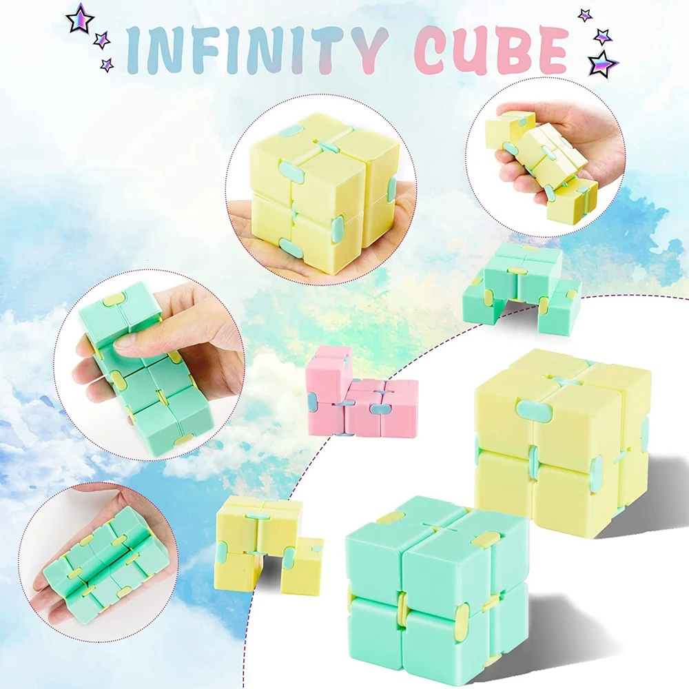 Infinity Cube Mini Fidget Toy | Infinity Cube Magic Cubes | Fidget Cube ...