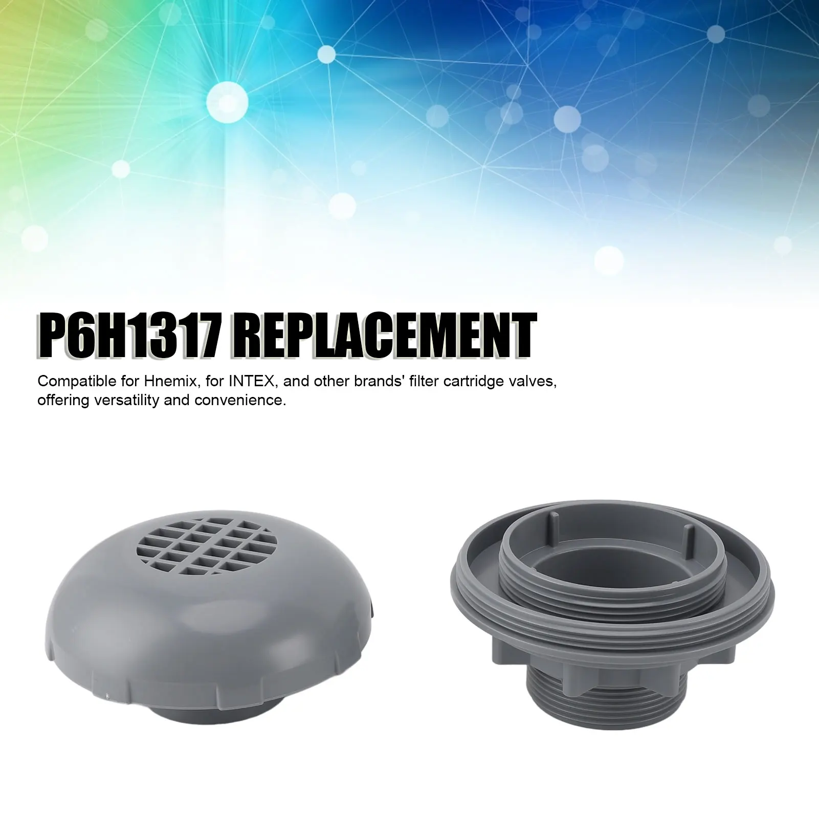 Inlet-Outlet-Strainer-Attachment-Swimming-Pool-P6H1317-Replacement-For ...