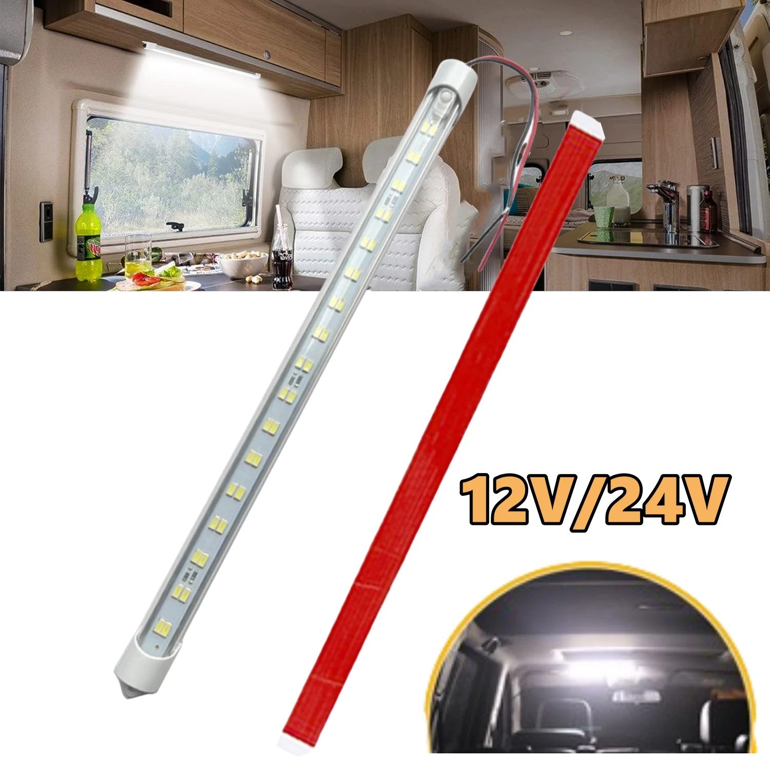 RV Light Trunk LED Roof Lights Trunk Ceiling LED Lamp Auto Interior ...