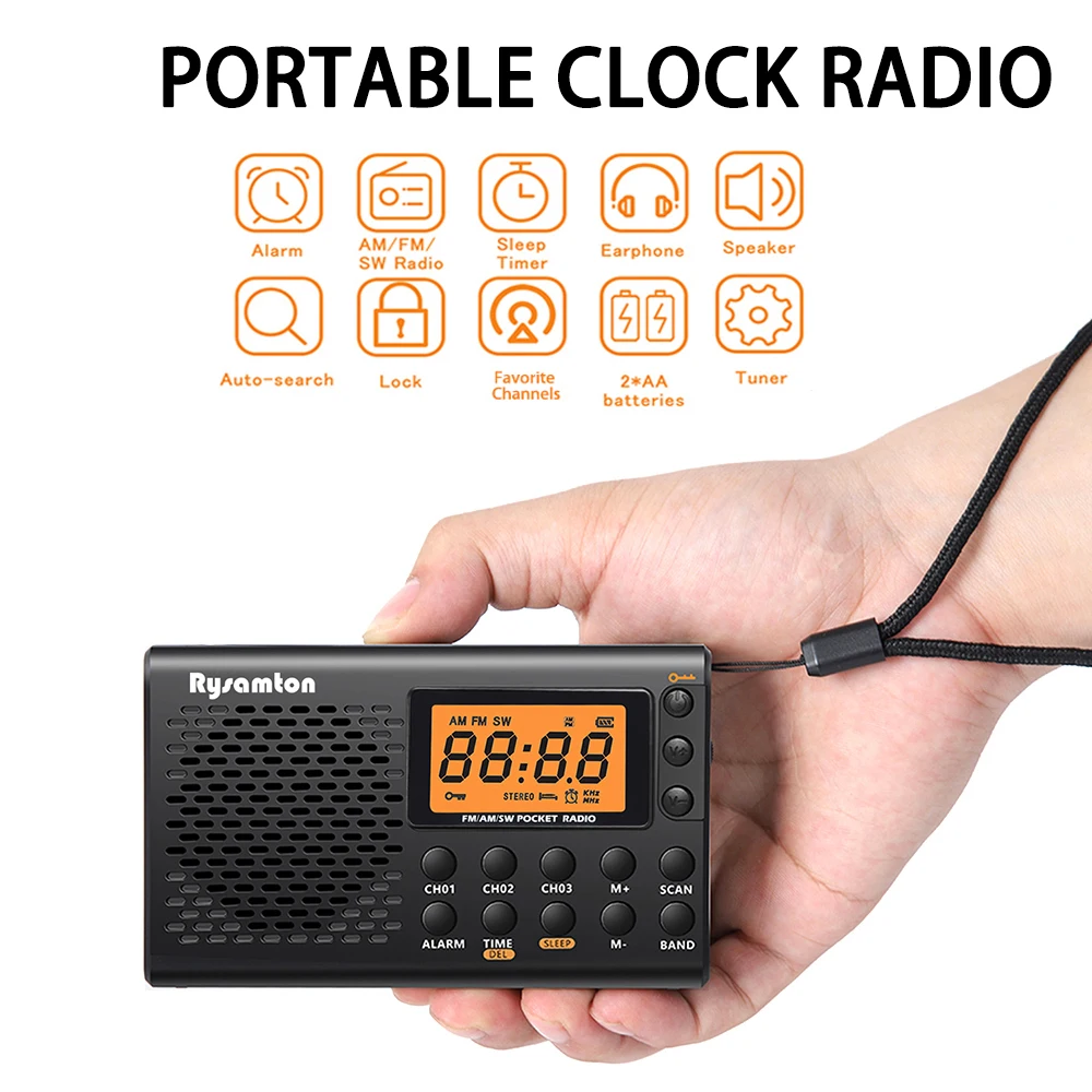 Portable-AM-FM-Shortwave-Radio-Big-digital-display-with-Sleep-Timer-and ...