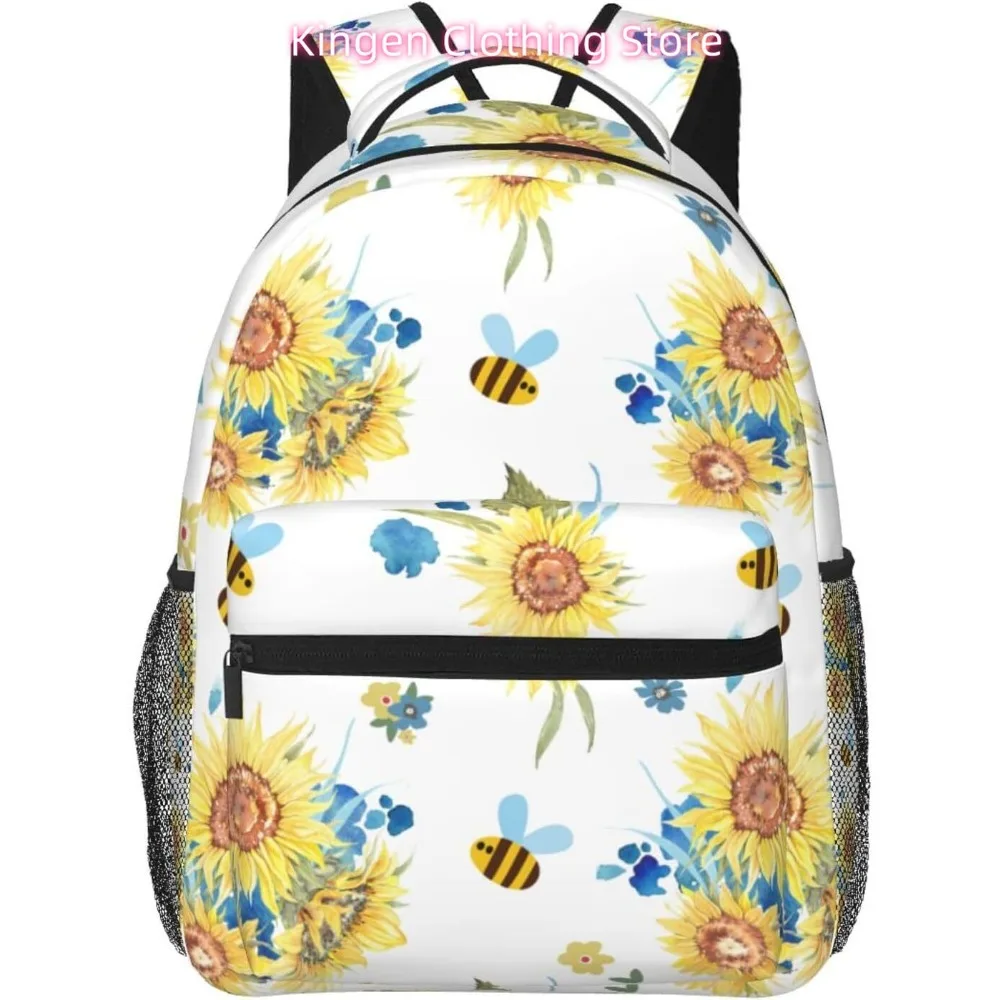 Summer Sunflower Flowers Lightweight Laptop Backpack Lightweight ...