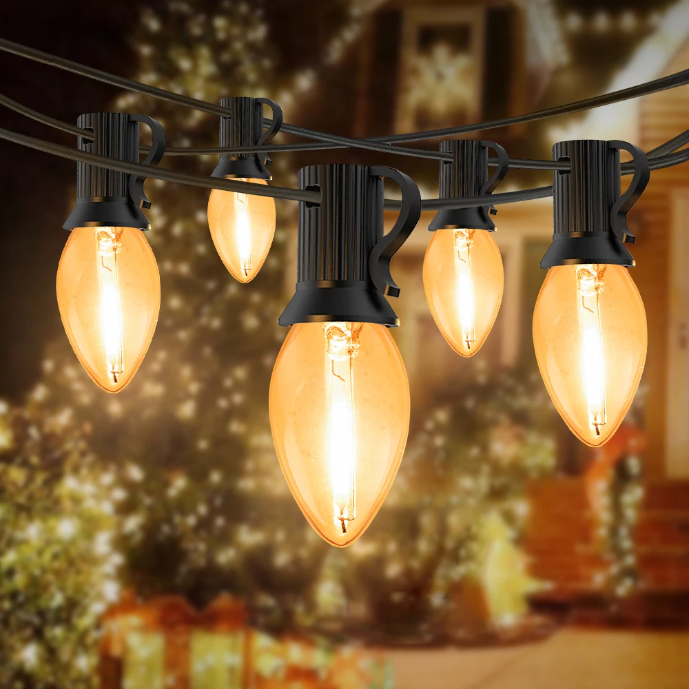 Retro-Garden-Street-Garland-Light-Bulbs-E12-C7-1W-Connectable ...