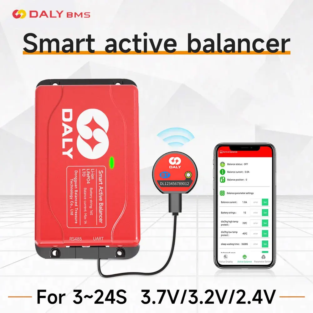Daly-Smart-Active-Balancer-BMS-Lifepo4-Active-Equalizer-4S-Balanceador ...