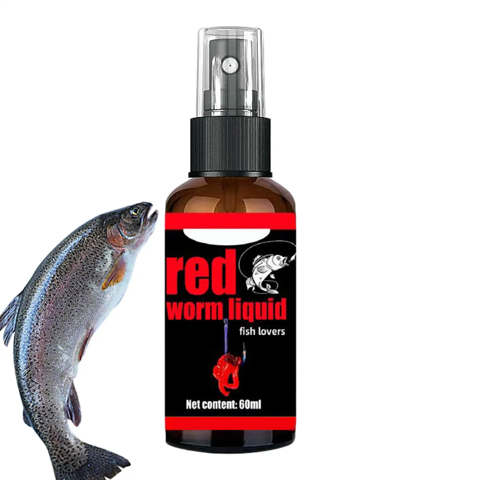 Red Worm Liquid Bait 60ml Red Worm Liquid Attractant Concentrate ...
