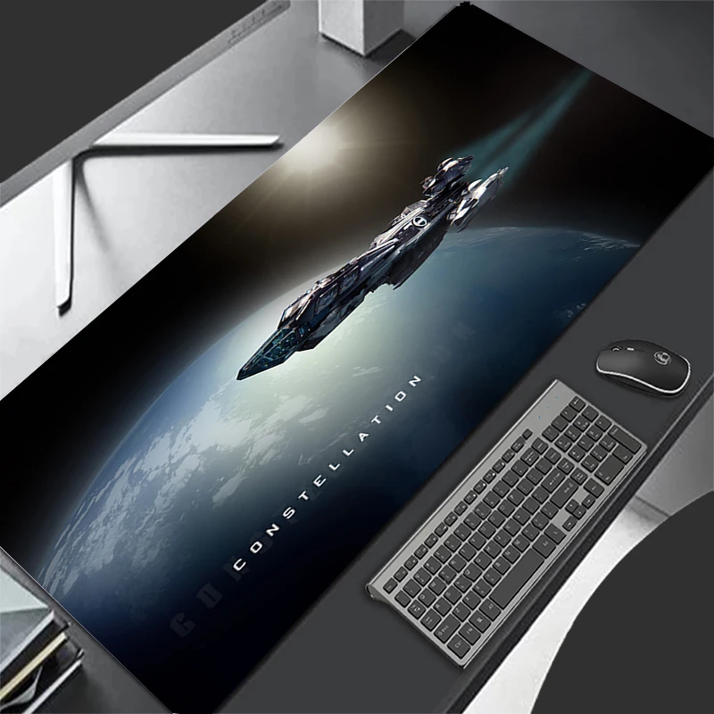 Star Citizen Xxl Mouse Pad 90x40 Non-slip Rubber Keyboard Gaming Mats ...