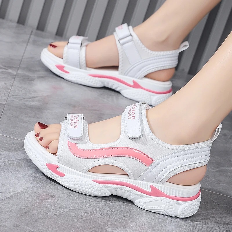Summer-Hook-Loop-Sandals-for-Women-Heighten-Light-Beach-Shoes-Ladies ...