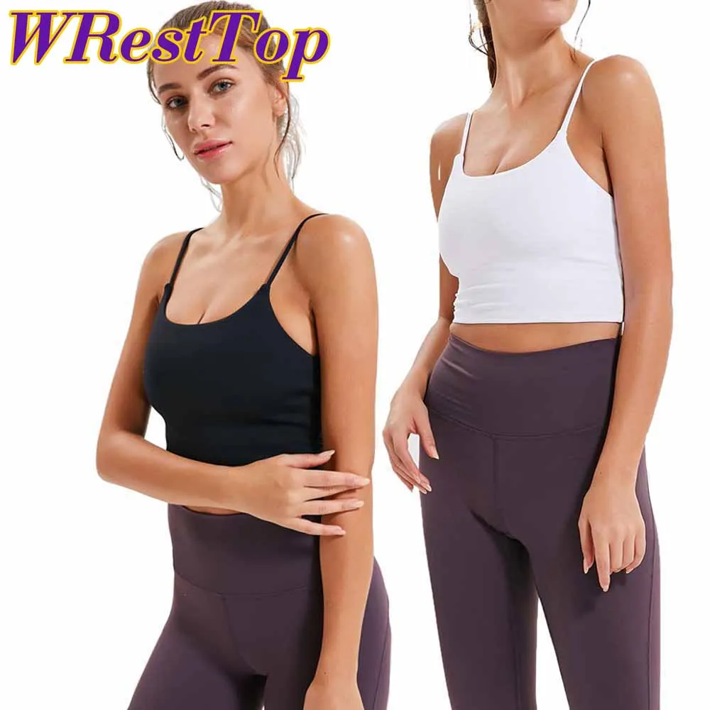 Women-Yoga-Tank-Tops-Padded-Longline-Sleeveless-Sports-Removable-Padding-Bra-Racer-Back-Workout ...