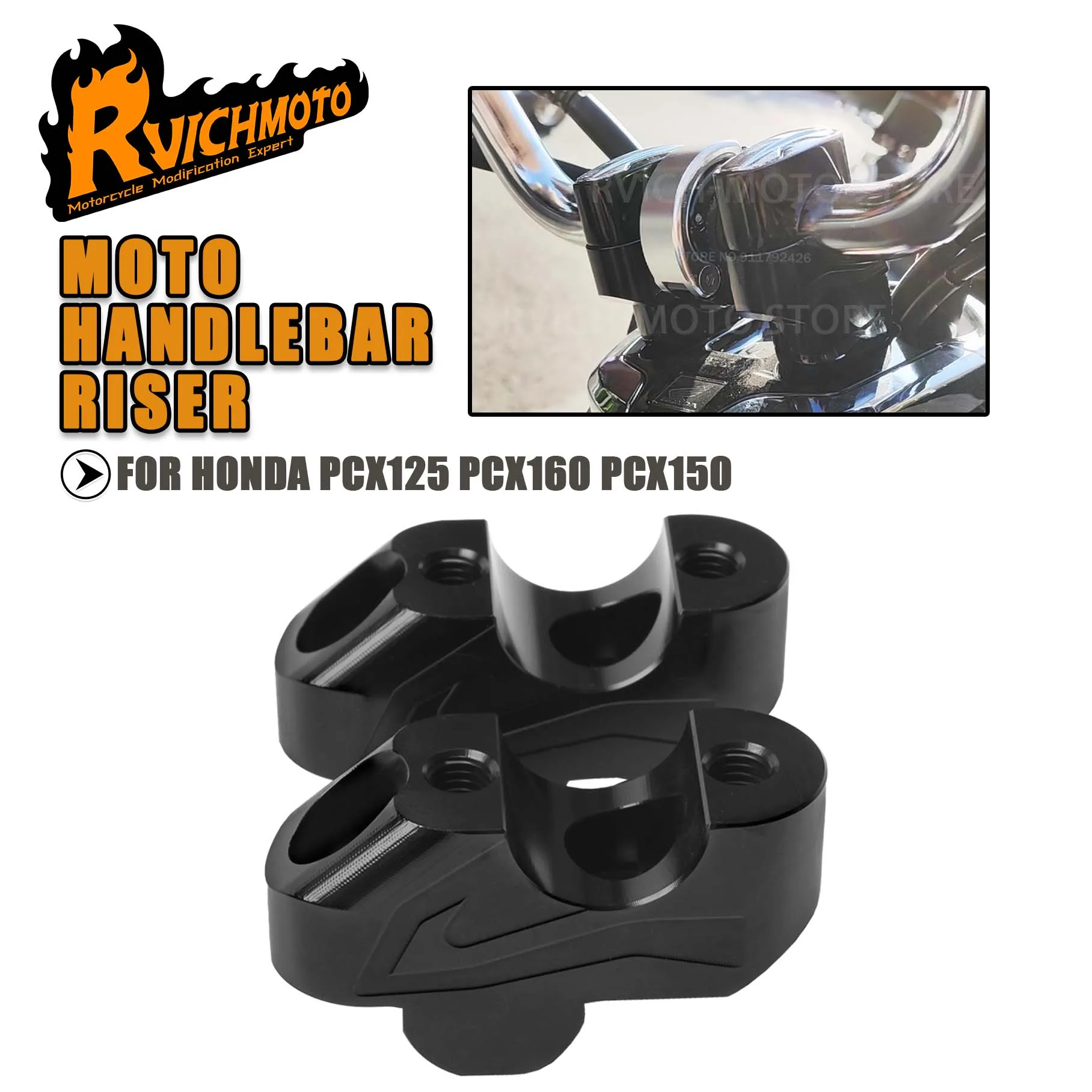 PCX 125 150 160 elevador de mango de motocicleta para Honda PCX125 ...