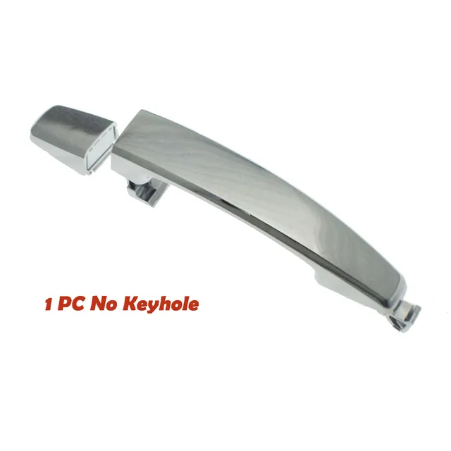 Outside Exterior Door Handles Chrome w/ Keyhole Front Rear Left Right ...