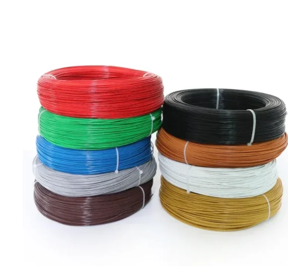 Each-100M-White-green-gray-blue-yellow-orange-20AWG-UL1332-PTFE-Wire ...