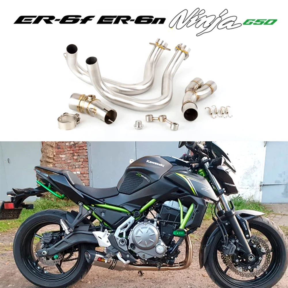 Sistema-de-escape-completo-silenciador-para-KAWASAKI-ER6N-ER6F-2012 ...