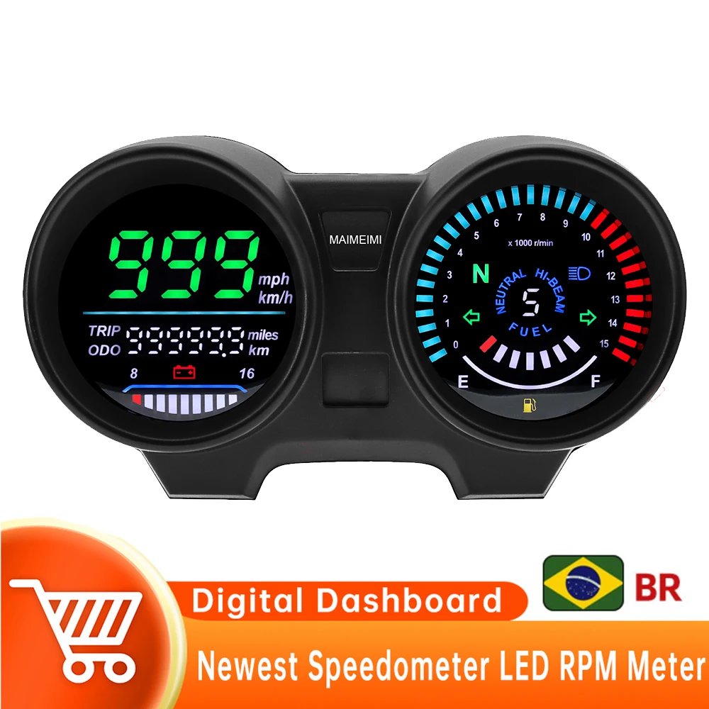 New-Motorcycle-Digital-Dashboard-Speedometer-Mileage-Oil-Level ...