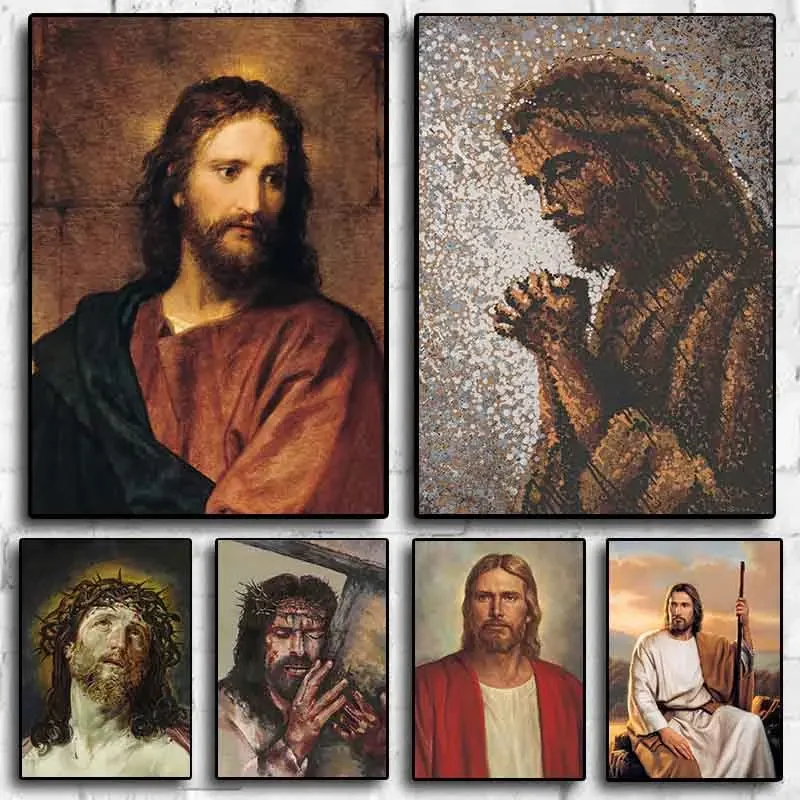 Nordic-Religion-Faith-Jesus-Art-Room-Wall-Decoration-Canvas-Posters ...