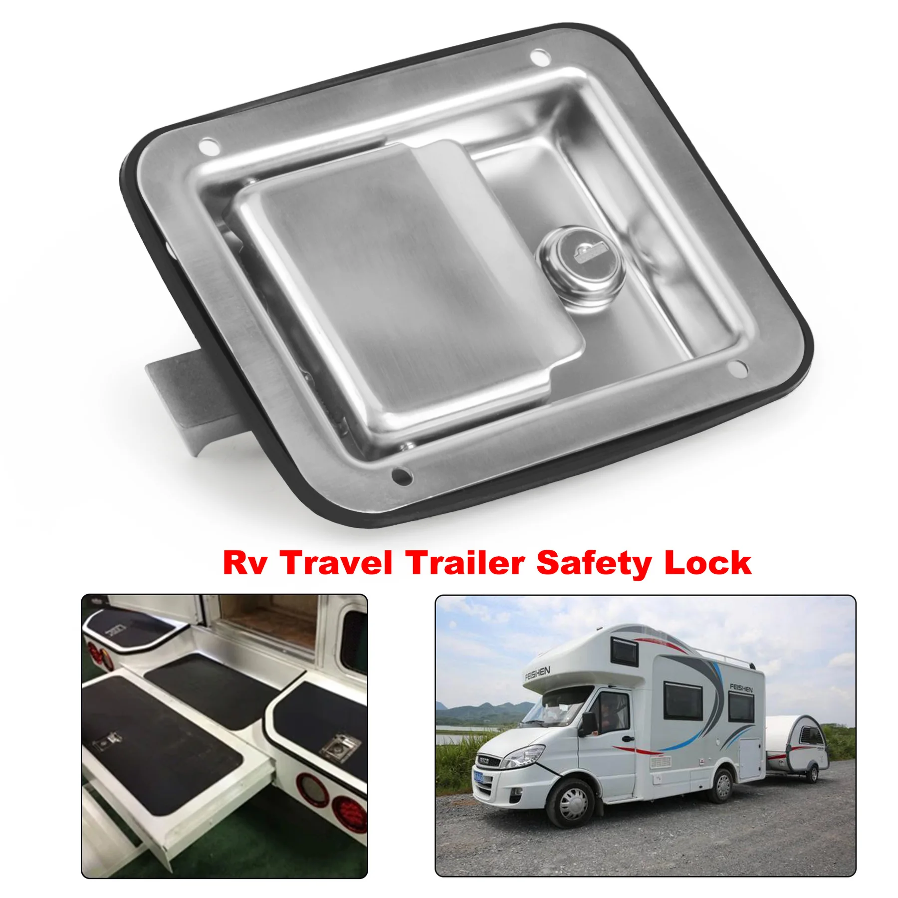 Stainless-Steel-Truck-Toolbox-Trunk-Trailer-Latch-With-Keys-Marine ...
