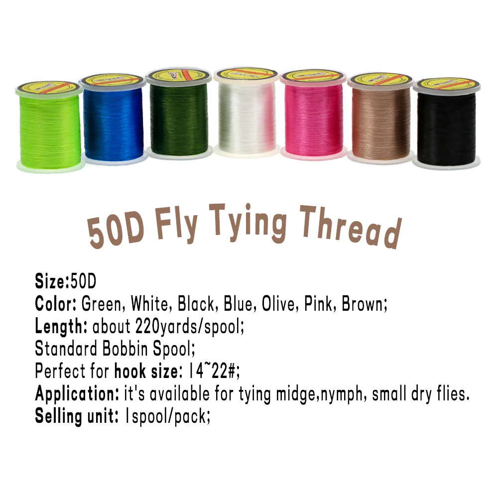 Thread Chart For Tying Flies