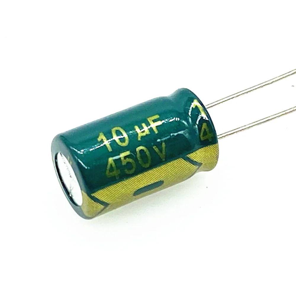 10pcs/lot 10UF high frequency low impedance 450v 10UF aluminum ...