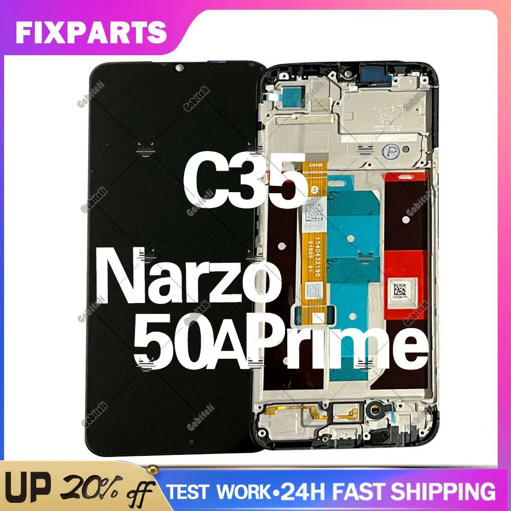6-6-Tested-For-OPPO-Realme-C35-RMX3511-LCD-Display-Touch-Screen-Panel ...