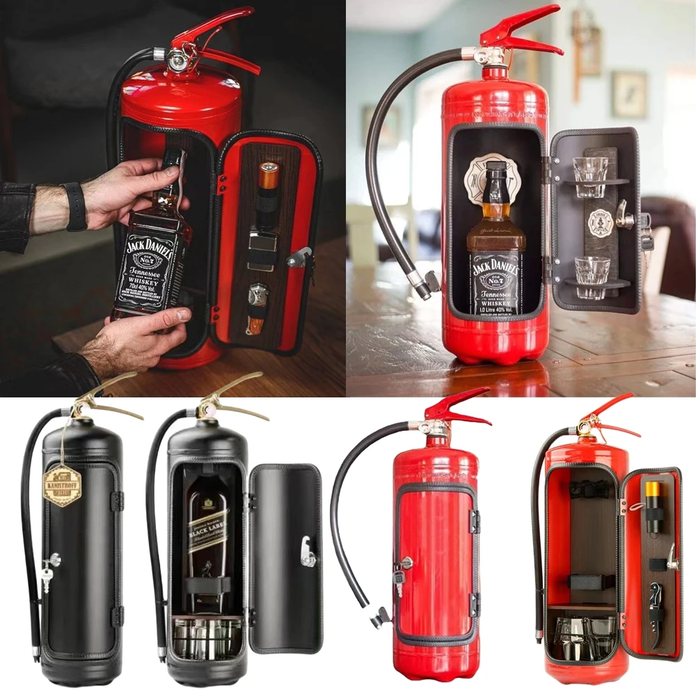 Caja-de-vino-con-forma-de-extintor-de-incendios-Mini-Bar-gabinete-de ...
