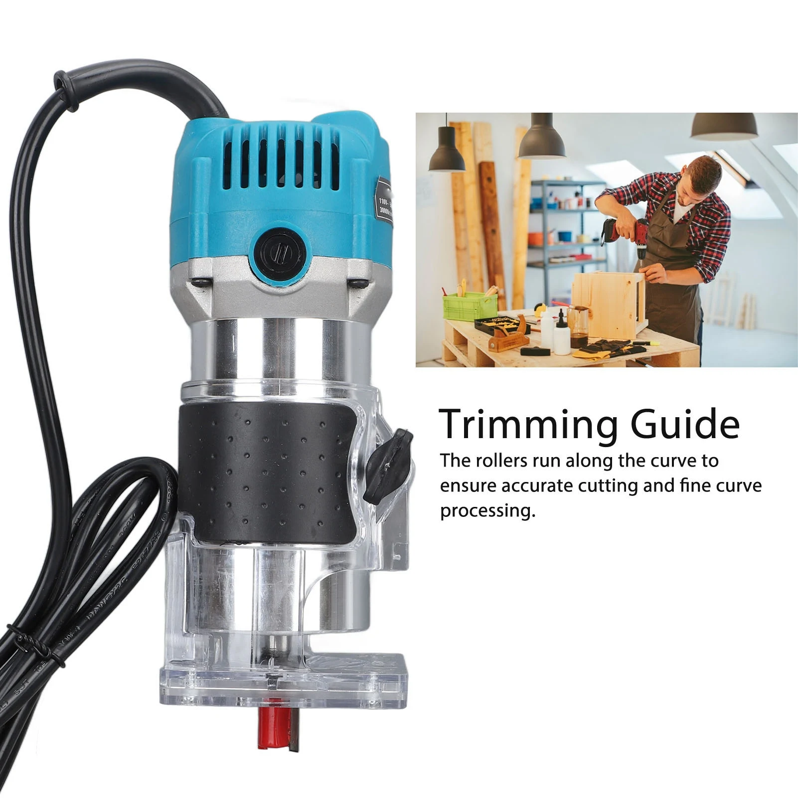 Electric-Hand-Wood-Trimmer-Compact-Corded-Hand-Wood-Trimmer-Router-Tool ...