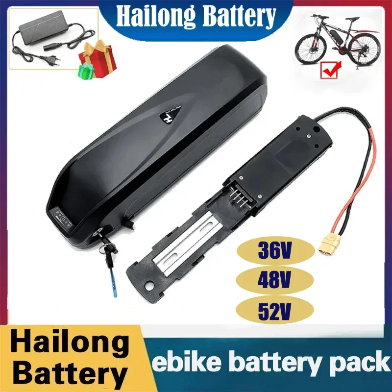 Original-Hailong-36V-48V-52V-30-50AH-Ebike-Battery-18650-Cell-30A-BMS ...