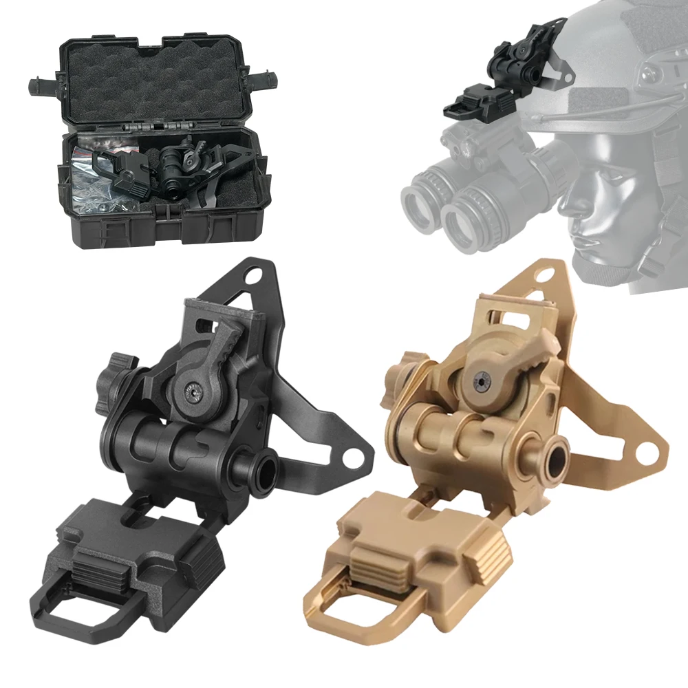 BOOIU Tactical Metal L4G69 NVG Mount Bracket Holder Night Vision Goggle ...