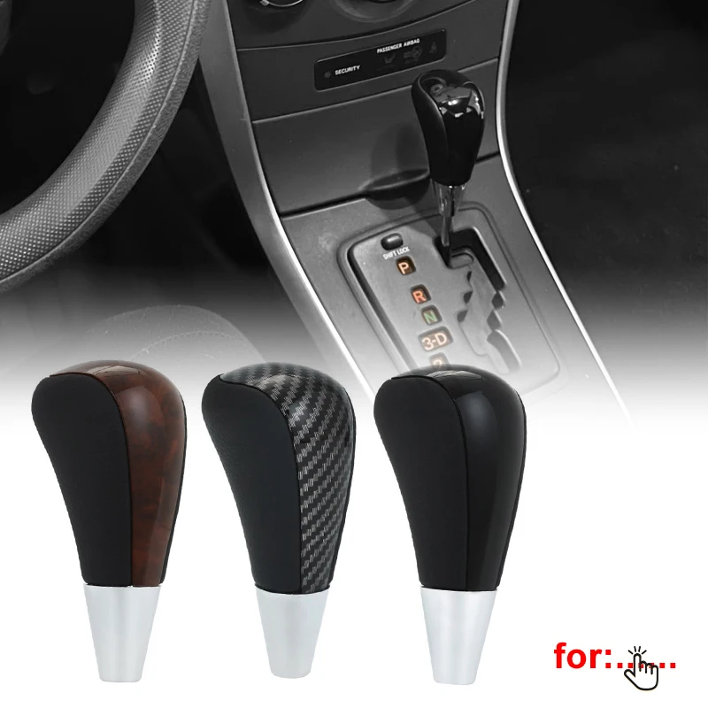 Car Gear Shift Knob Stick Shifter Lever Pen Car Shifter Stick Handle PU ...