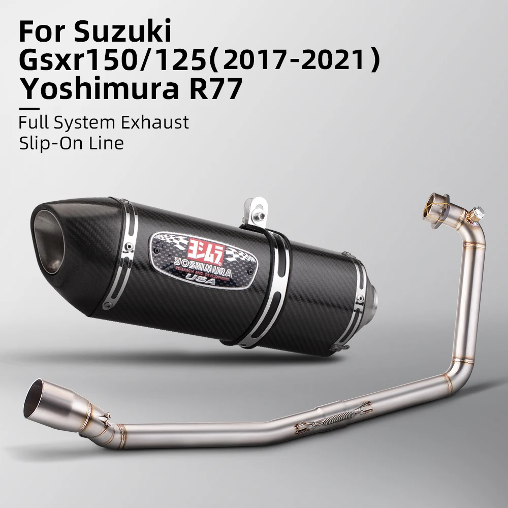 yoshimura-R77-racing-exhaust-muffler-For-Suzuki-gsxr125-gsxR150-GSXS150 ...