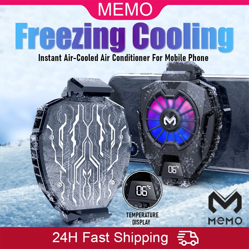 Memo Dl05 Dl06 Fl05 Mobile Phone Cooling Fan Radiator For Pubg Phone ...