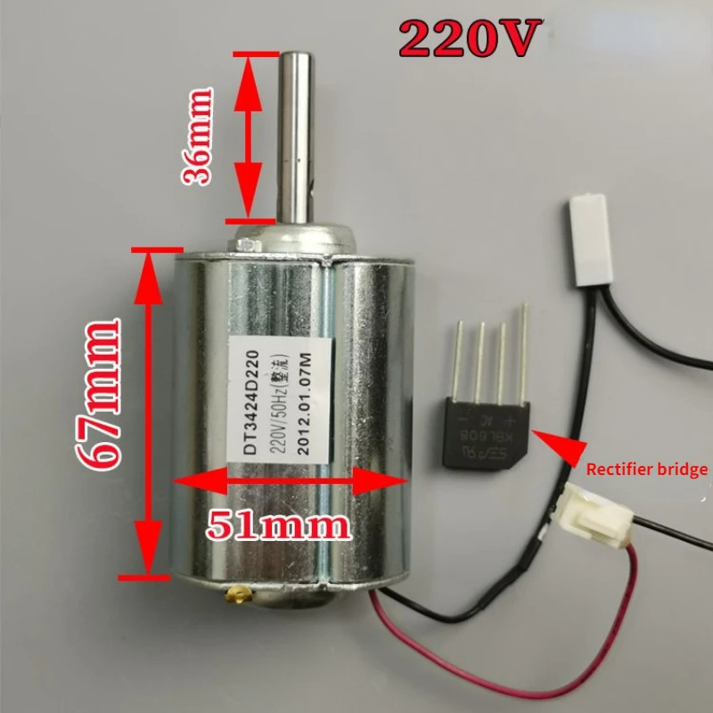 220V-Permanent-magnet-DC-motor-power-generator-motor-Hand-cranked ...
